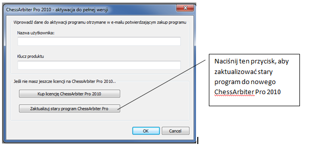 W ramach aktualizacji do nowego programu, użytkownik otrzymuje: